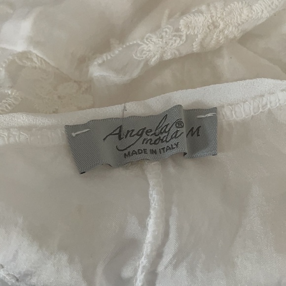 Angela Moda | Tops | Angela Moda Silk Blend Top With Camisole | Poshmark